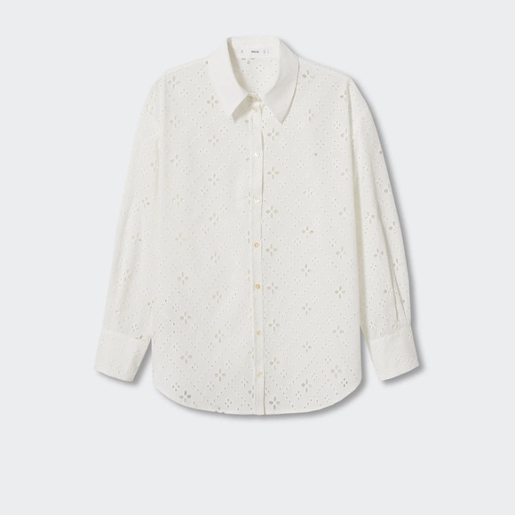 Mango | Tops | Nwt Mango Button Down Blouse | Poshmark